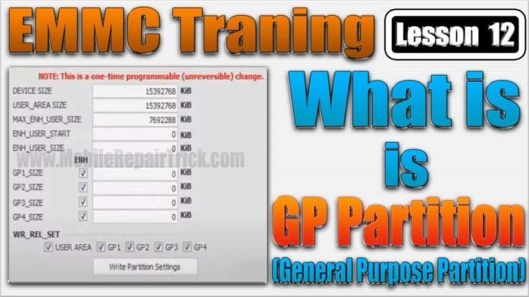 Whats Is GP Partition | 90% Consume | Emmc General Purpose Partitions ...