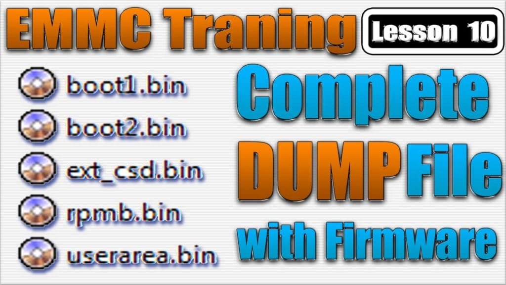 How To Make Dump File With Firmware | Exclude User Data | Emmc Tutorial ...