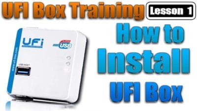 UFI Box Training Lesson 1 | How To Install UFI Box » Www.GsmClinic.com