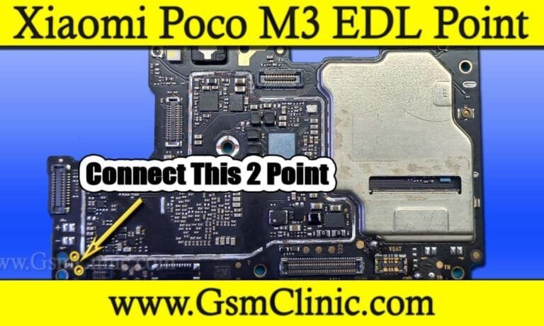 Xiaomi Poco M3 EDL Point | Mi Poco M3 EDL Test Point » Www.GsmClinic.com